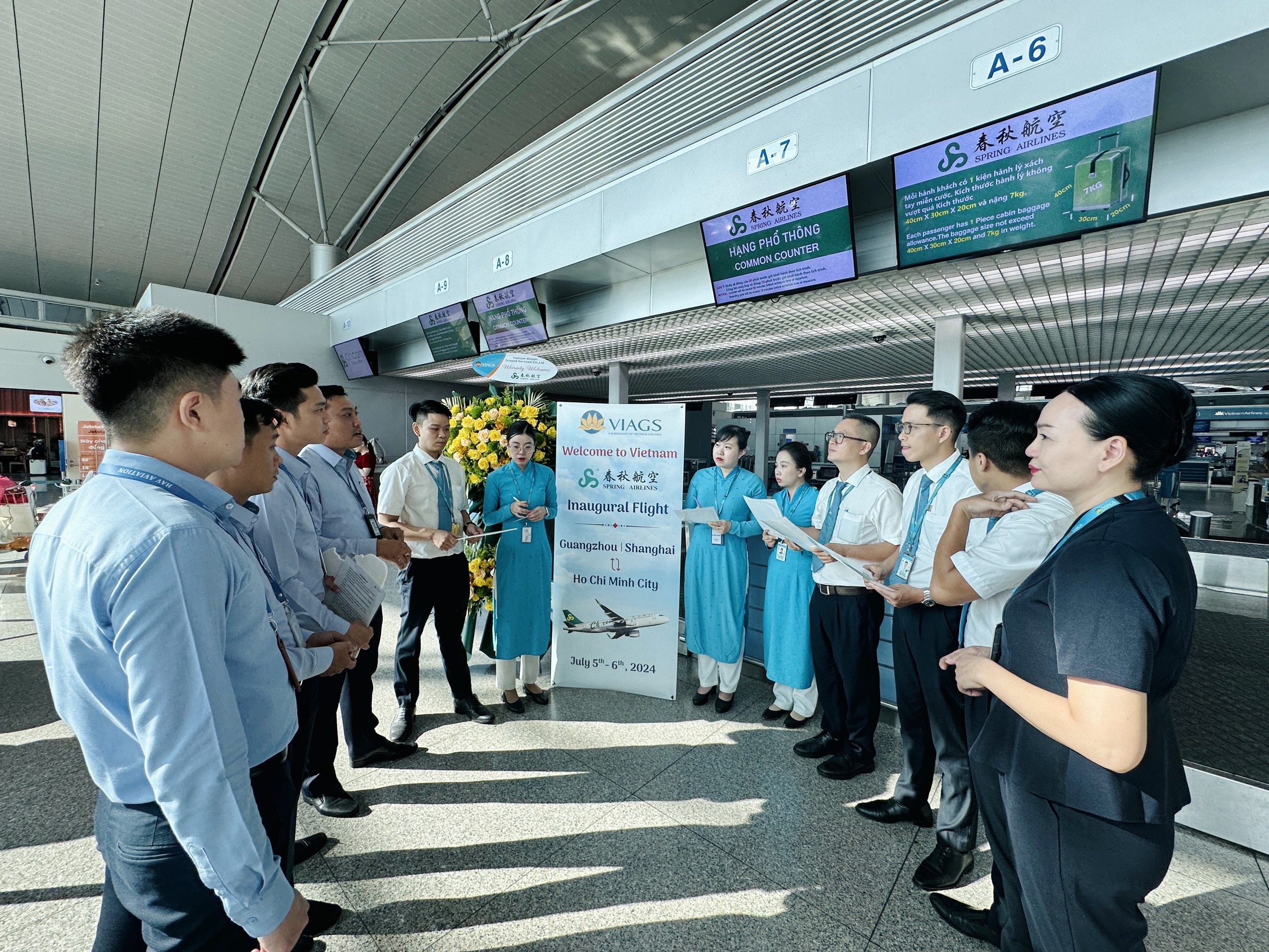 VIAGS CHÚC MỪNG HÃNG HÀNG KHÔNG SPRING AIRLINES KHAI TRƯƠNG ĐƯỜNG BAY ...